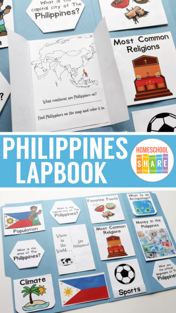 The Philippines Lapbook - Homeschool Share