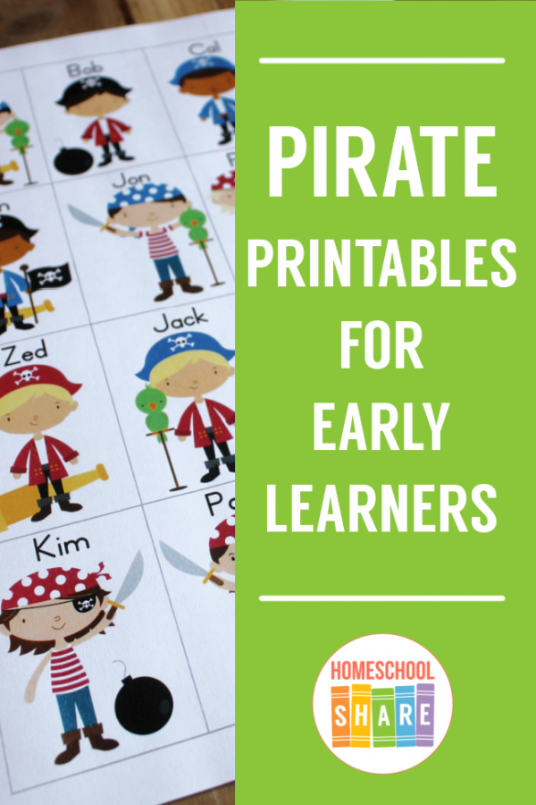 Pirates Printables - Homeschool Share