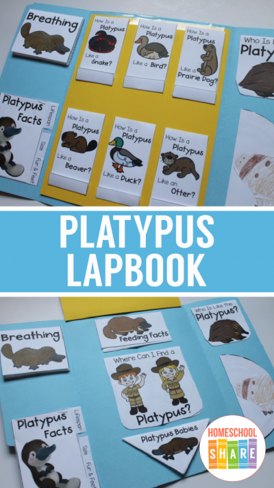 Platypus Lapbook - Homeschool Share