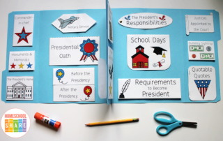 United States Presidents Lapbook - Homeschool Share