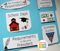 United States Presidents Lapbook - Homeschool Share