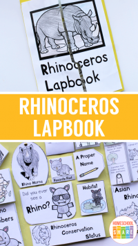 Free Rhinoceros Lapbook - Homeschool Share