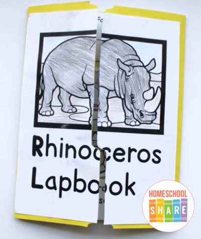 Free Rhinoceros Lapbook - Homeschool Share