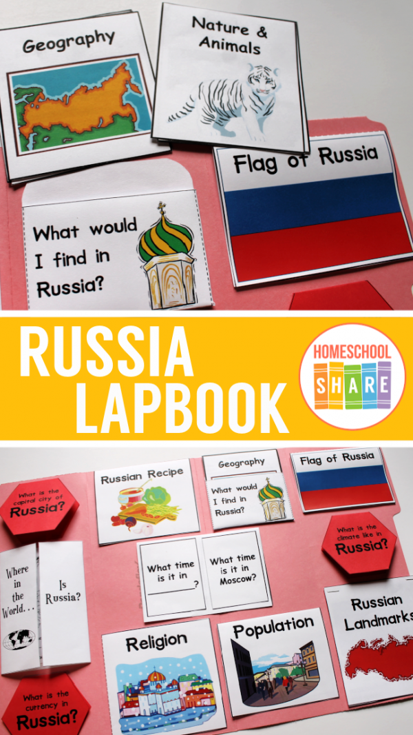 Russia Lapbook - Homeschool Share
