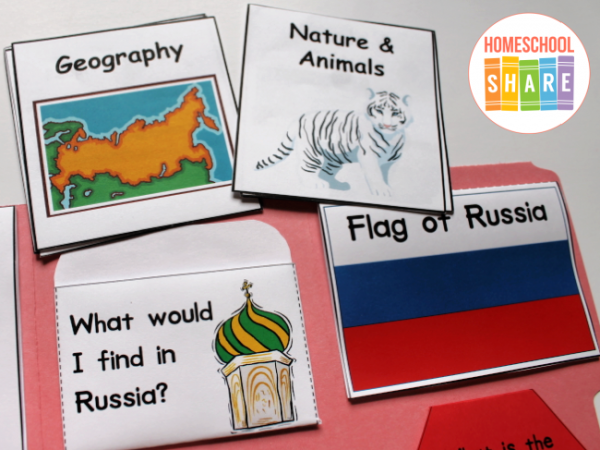 Russia Lapbook - Homeschool Share