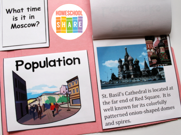 Russia Lapbook - Homeschool Share