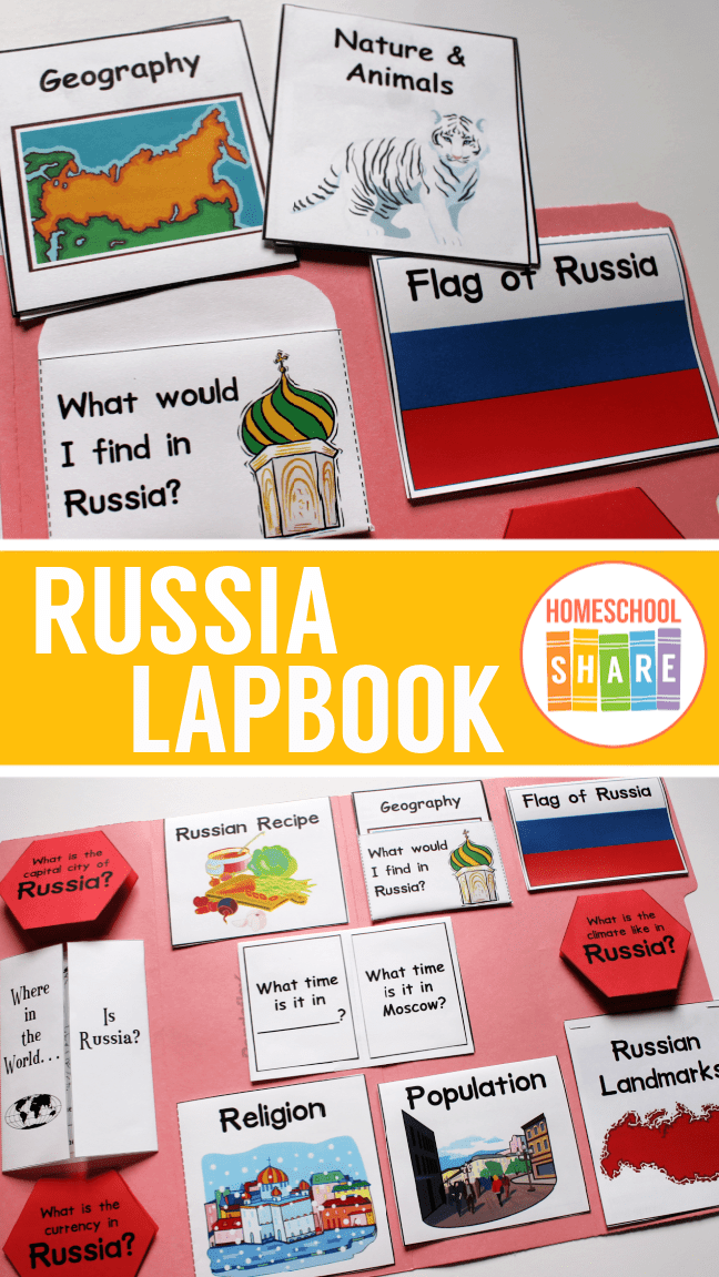 Russia Lapbook - Homeschool Share