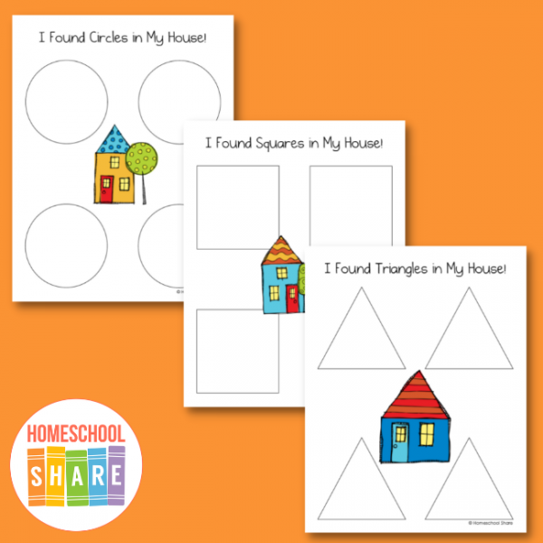Free House Activities for Preschool - Homeschool Share