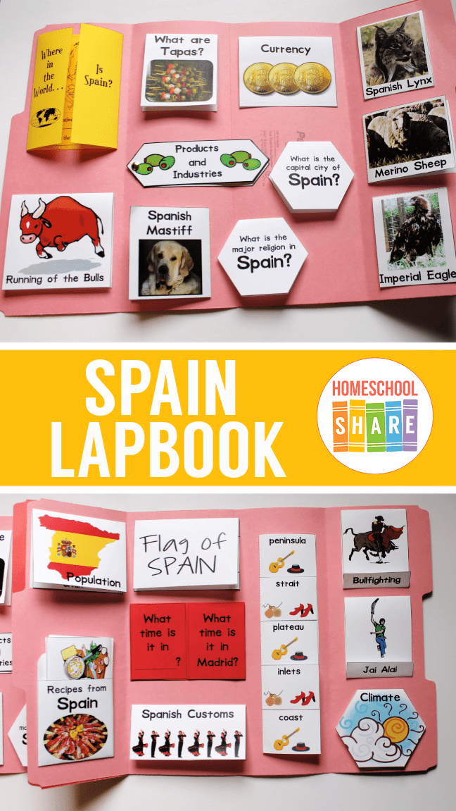 Spain Lapbook - Homeschool Share