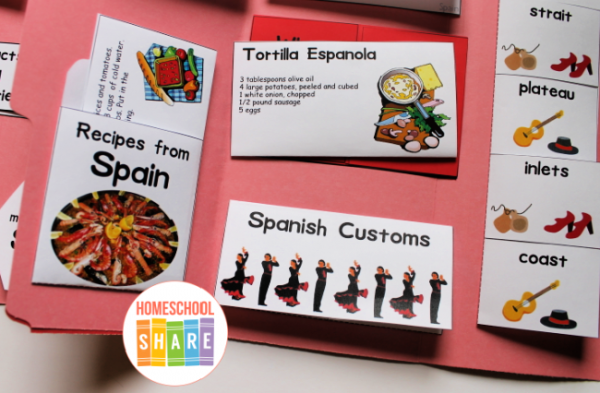 Spain Lapbook - Homeschool Share