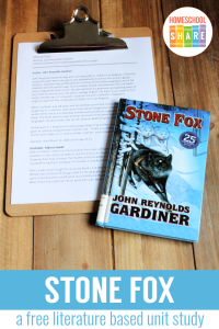 Free Stone Fox Activities & Unit Study - Homeschool Share