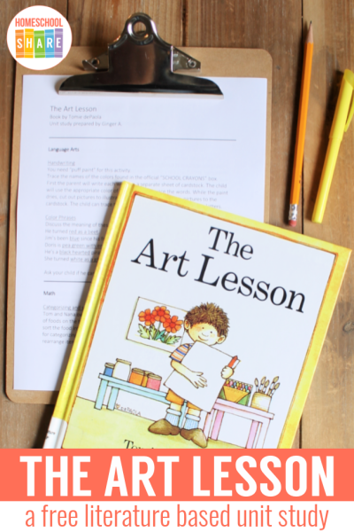 The Art Lesson Activities & Lessons (Free!) - Homeschool Share
