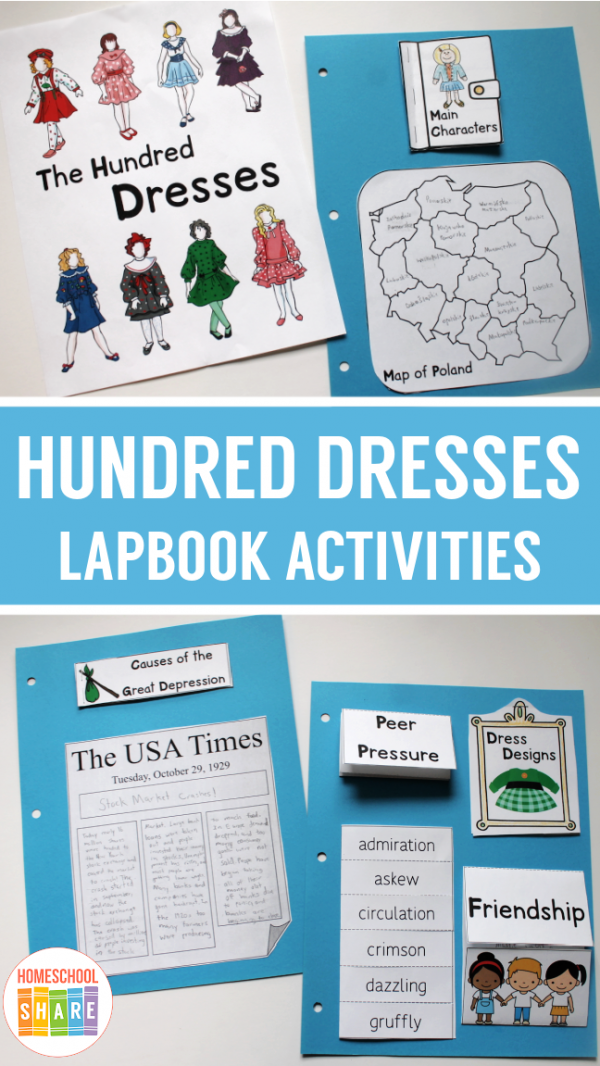 The Hundred Dresses Activities - Homeschool Share