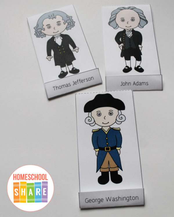 U.S. Presidents Matchbooks - Homeschool Share