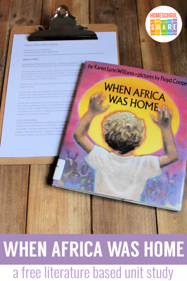 When Africa Was Home Unit Study - Homeschool Share