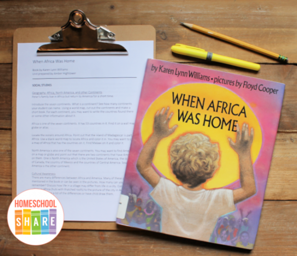 When Africa Was Home Unit Study - Homeschool Share
