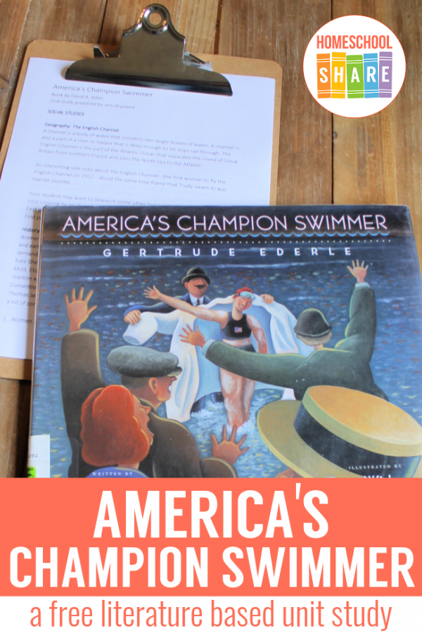 America's Champion Swimmer Unit Study - Homeschool Share