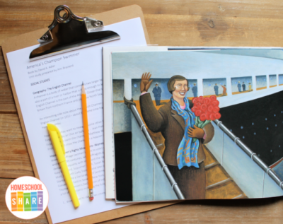 America's Champion Swimmer Unit Study - Homeschool Share