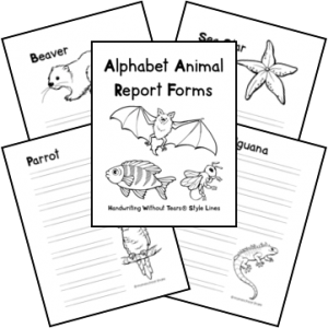 Animal Report Forms - Homeschool Share