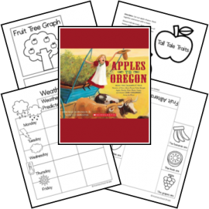 Apples to Oregon Unit Study & Lapbook - Homeschool Share
