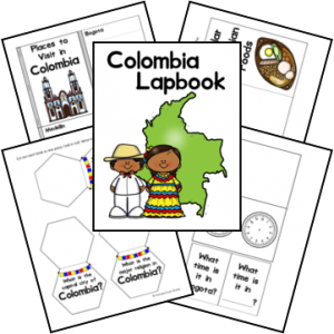 Colombia Lapbook - Homeschool Share