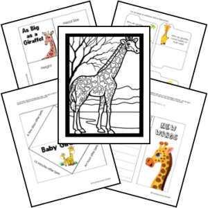 Giraffes Lapbook – Homeschool Share