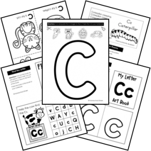 Letter C Alphabet Lapbook - Homeschool Share