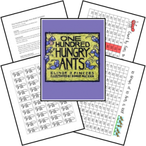 One Hundred Hungry Ants Math Activities - Homeschool Share