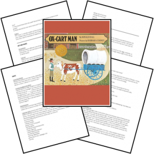 Free Ox-Cart Man Activities & Lessons - Homeschool Share