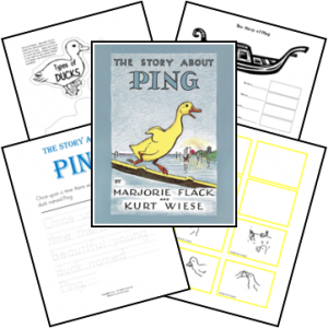 The Story About Ping Printables - Homeschool Share