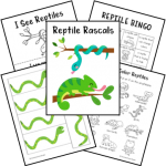 Reptile Printables for Preschool - Homeschool Share