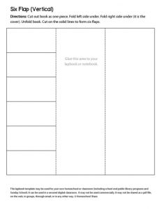 Flap Books for Your Lapbook – Homeschool Share