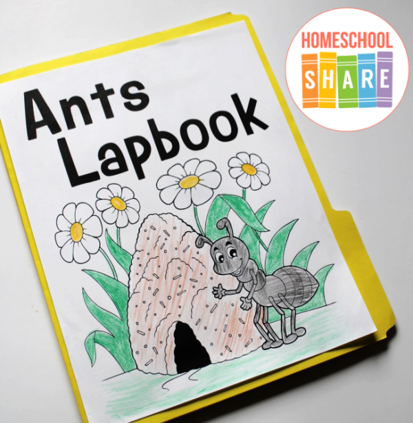 Free Ants Lapbook - Homeschool Share