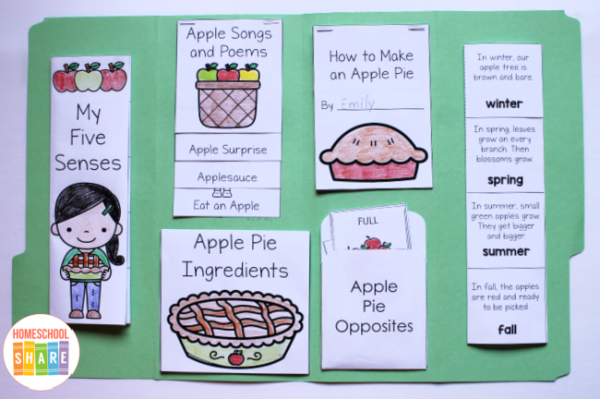 The Apple Pie Tree Activities & Lapbook - Homeschool Share