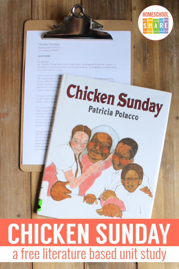 Chicken Sunday Book Activities - Homeschool Share