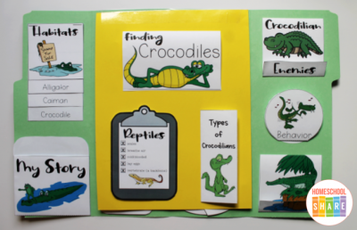 Free Crocodilian Lapbook - Homeschool Share
