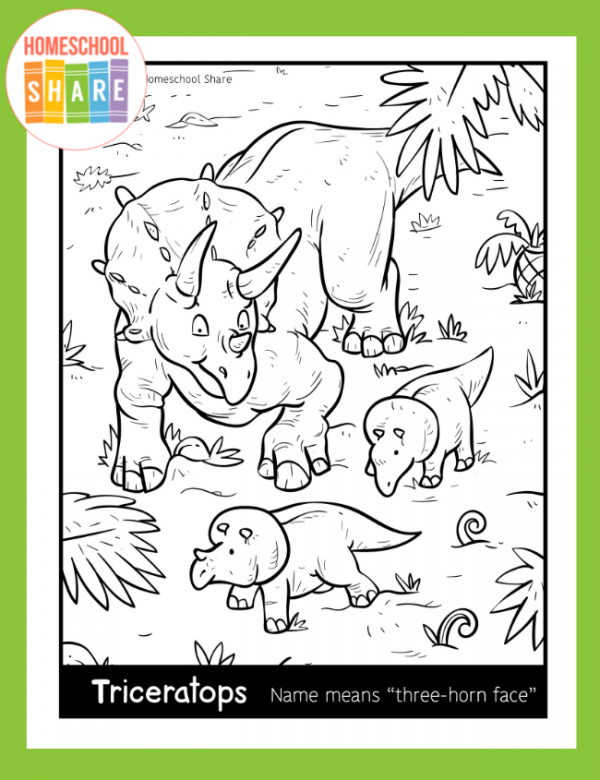 Dinosaur Playdough Mats - Homeschool Share