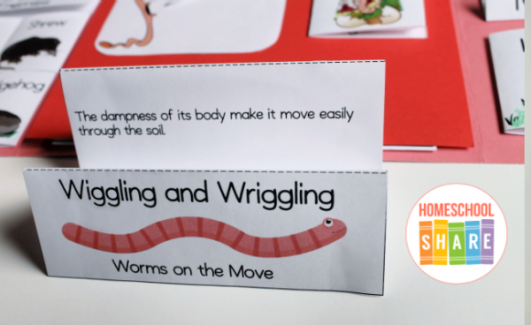 Free Earthworms Lapbook - Homeschool Share