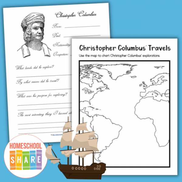 Free Explorers Notebook - Homeschool Share