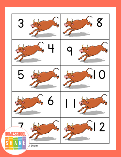 The Story of Ferdinand Printables - Homeschool Share