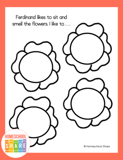 The Story of Ferdinand Printables - Homeschool Share