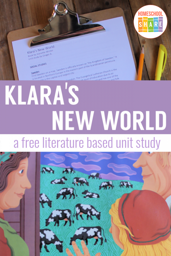 Klara's New World Unit Study - Homeschool Share