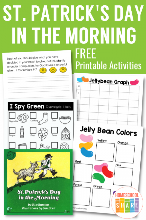 Free St. Patrick's Day in the Morning Activities - Homeschool Share