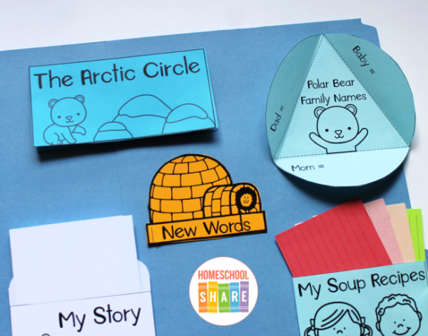 The Three Snow Bears Unit Study & Lapbook - Homeschool Share