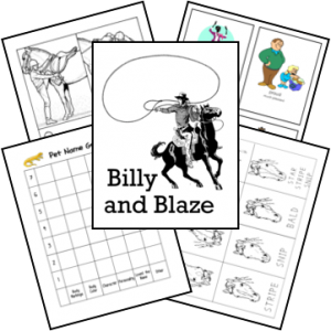 Billy and Blaze Unit Study & Lapbook - Homeschool Share