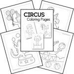 Circus Coloring Pages - Homeschool Share