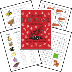 The Story of Ferdinand Activities & Lapbook - Homeschool Share
