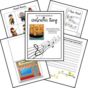 Gabriella's Song Unit Study & Lapbook - Homeschool Share