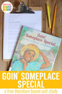 Goin' Someplace Special Unit Study - Homeschool Share