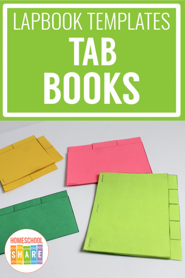 Tab Books for Your Lapbook - Homeschool Share